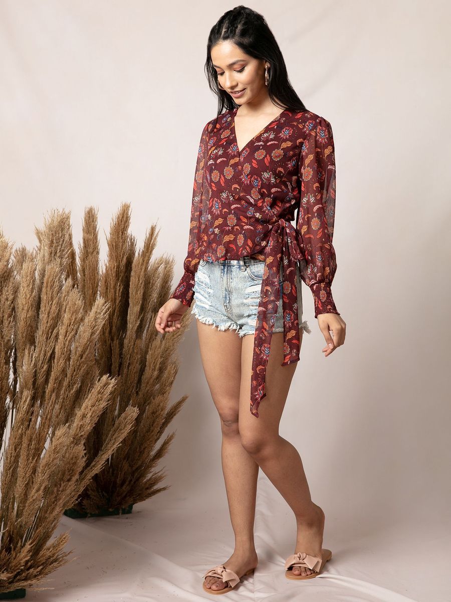 Buy Wrap Tops Starting From Rs.400 Online In India