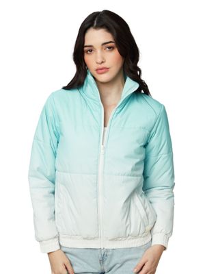 Buy The Souled Store Original Solids Gradient Polyester Women Puffer ...