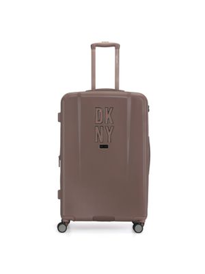 Buy DKNY New Brown Ash ABS & PC Hard Luggage Bag Online