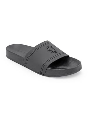 Red Tape Sliders : Buy Red Tape Mens Solid Dark Grey Sliders Online ...