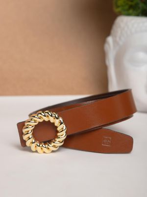 Buy Carlton London Tan Color Womens Belts (30) Online