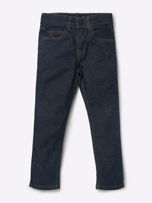 Tales & Stories Jeans : Buy Tales & Stories Boys Dark Blue Solid Jeans ...