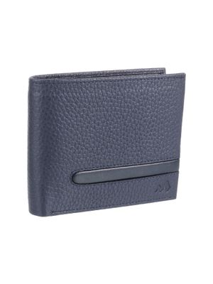 Buy Metro Men Blue Leather Wallet (S) Online