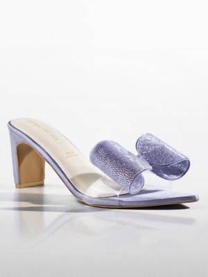Buy Signature Sole Lavender Loop Lavender Heels (EURO 35) Online