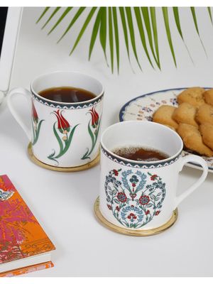 Buy Fabindia Avasa Ceramic Mug Set of 2 Online