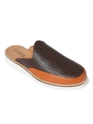 PAIO lace_ups_men : Buy PAIO Leo Brown Mules Online | Nykaa Fashion