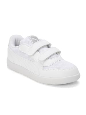Buy Puma Punch Comfort Preschool Kids White Casual Shoes Online