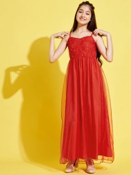 Buy Cherry & Jerry Girls Black Maxi Dress Online