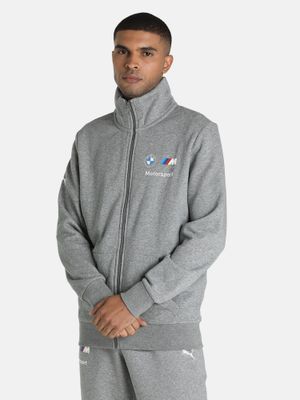 Puma Jackets : Buy Puma BMW M Motorsport ESS FLEECE Men Gray Jacket (XL ...