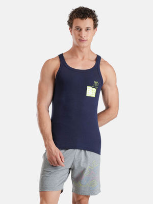 Buy FCUK Play Croxley Men'S Lounge Vest (S) Online