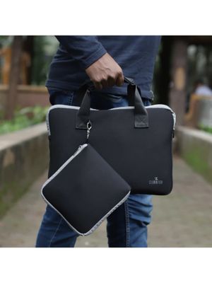 Buy The Clownfish Floral Polyester Unisex 13 Inch Tablet Laptop Bag ...