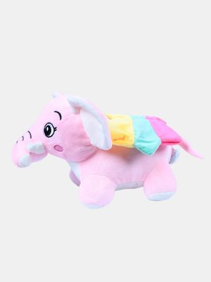Buy DukieKooky Kids Pink Flying Elephant Soft Toy online