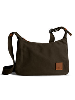 Buy DailyObjects Olive Green March Sling Bag (M) Online