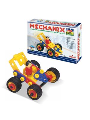 Buy Zephyr Plastic MECHANIX Cars-1 - 57 Pcs Construction in Plastic ...