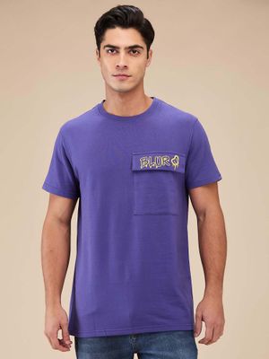 Buy Being Human Men Future Dusk Crew Neck T-Shirt (3XL) Online