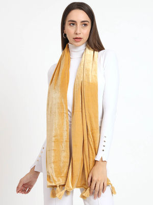 Buy ANVI Be Yourself Double Sided Velvet Rectangular Oblong Muffler ...