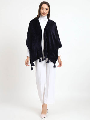 Buy ANVI Be Yourself Double Sided Velvet Rectangular Oblong Muffler ...