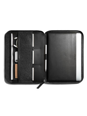 Buy DailyObjects Urbane Tech Folio Laptop Sleeve - Black Online