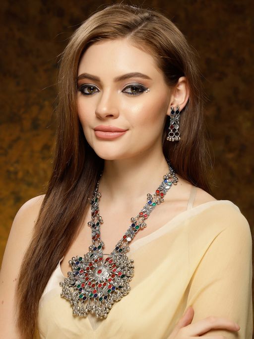 Shop For Best Mirror Work Jewelry From Widest Range Online