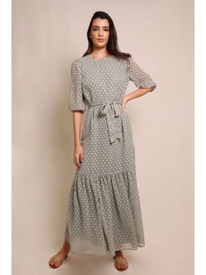 Buy 1101 - Eleven.O.One Sage Maxi Dress With Keyhole Details And ...