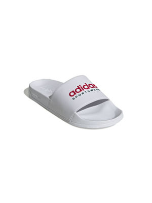 Buy adidas ADILETTE SHOWER Unisex White SWIM Sliders (UK 4) Online