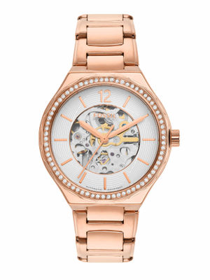 Fossil Watches : Buy Fossil Eevie Rose Gold Watch BQ3781 (M) Online ...