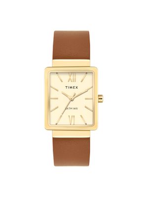 Buy Timex Trendline Rectangle 21mm Champagne Dial Analog Women Watch ...