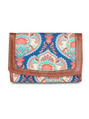 ZOUK Wallets : Buy Zouk Womens Kovil Blue Three Fold Wallet Online ...