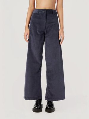 Buy Genes Lecoanet Hemant Women Mid Rise Self Pattern Pant (L) Online
