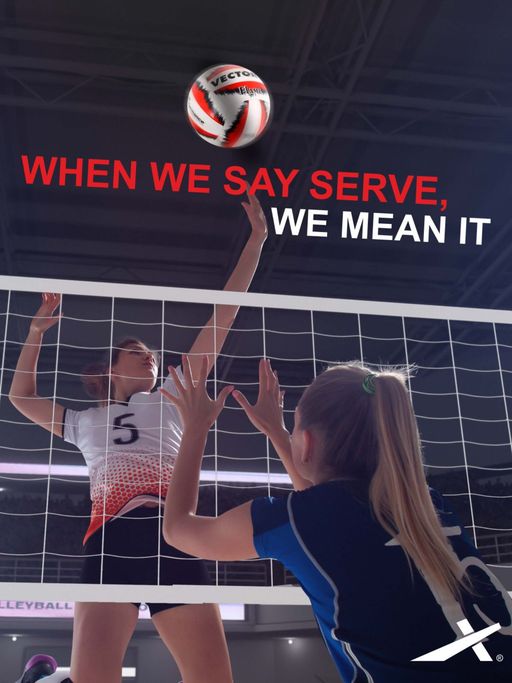 vector x volleyball net