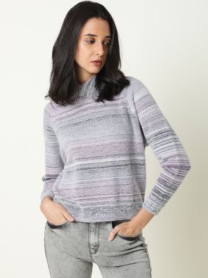 Buy RAREISM Rosalva Grey Sweater Online