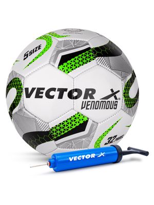 Buy Vector X Venomous Green Football With Pump (5) Online