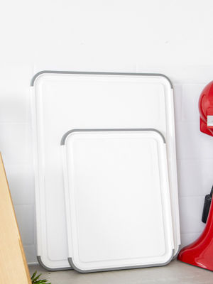 Buy KitchenAid Premium Non Slip Reversible Plastic Chopping Board, 25cm ...