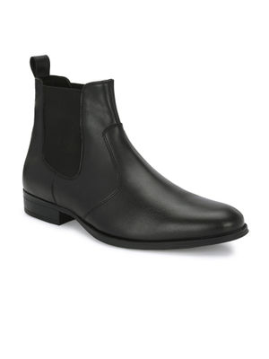 Buy Delize Mens Black Ankle Darby Boots Online