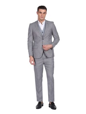 Arrow Suits : Buy Arrow Men Grey Body Tailored Fit Reversible Waistcoat ...
