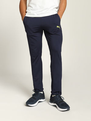 Buy Puma Active Graphic OH Men Navy Blue Sweatpants Online