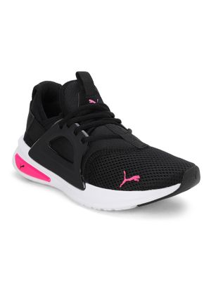 Buy Puma Soft Ride Enzo Evo Womens Black Running Shoes online