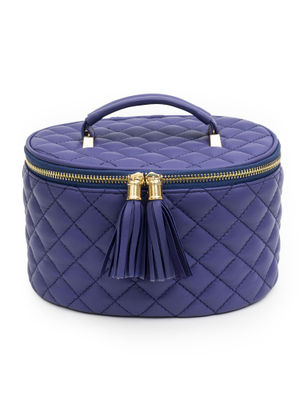 Buy Sg By Sonia Gulrajani Violet Calypso Round Pouch Online