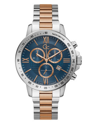 Buy GC Blue Dial Quartz Chronograph Men Watch - Y91005G7MF Online