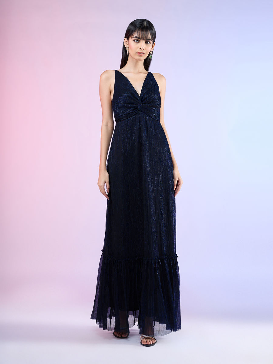 Buy Stylish Navy Blue Maxi Dresses Collection At Best Prices Online