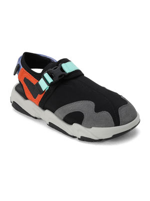 Buy Puma TS-01 Retro Men Black Sandals online