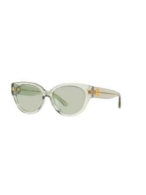 Buy TORY BURCH Women UV Protected Green Lens Cat Eye Sunglasses - 0TY7168U1886/252 Online