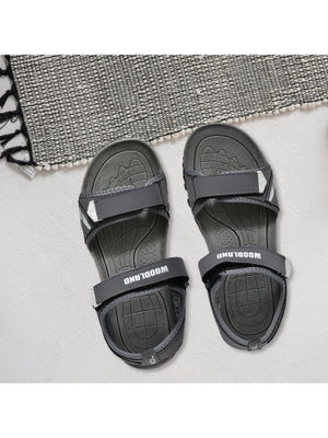 Buy WOODLAND Mens Grey Sports Sandals Online