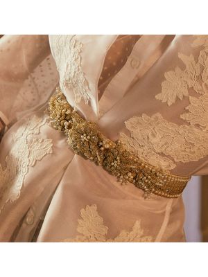 Buy Lovetobag Esme Belt Peerless Gold Lustrous Silver Online