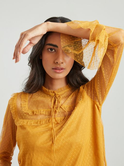 Buy Stylish Women Mesh Tops Collection At Best Prices Online