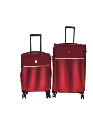 Buy it luggage The Lite Red Set of 2 24-20 Inches Expandable Softsided ...
