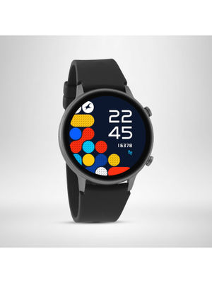 Buy Fastrack Reflex Play and Smart Watch with Silicone Black Strap Online