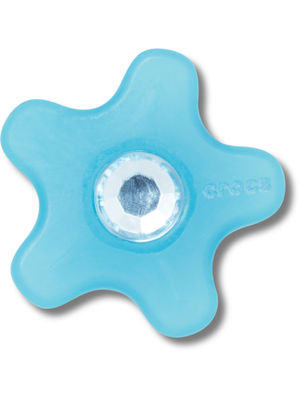 Buy Crocs Blue Flower with Gem Multi-Color Jibbitz Charm for Clogs Online