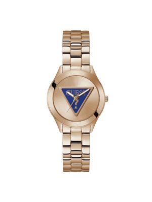 Buy Guess Women Rose Gold Round Dial Analogue Watch- GW0675L3 Online