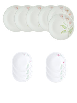 Buy Corelle Asia Collection 12 Pc Basic / Mini / Starter Breakfast Set ...